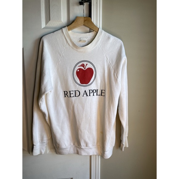 Vintage | Shirts | Vintage Apple Sweatshirt 9s Xl Mens Stain | Poshmark